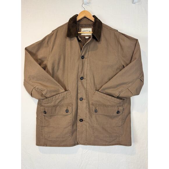 Orvis | Jackets & Coats | Orvis Jacket Mens Xl Brown Chore Coat Barn ...